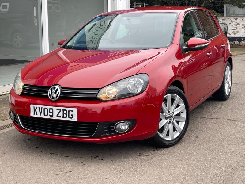 Used VOLKSWAGEN GOLF 2009 Red in Bury St Edmunds, Suffolk | Bury Motor ...